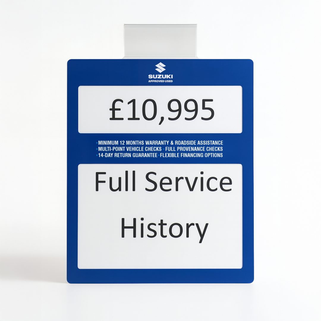 Custom Dual Pricing Units - Autosigns | For All Your Auto Sales
